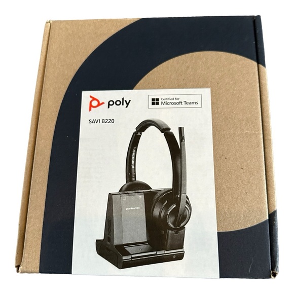 poly | Headphones | Poly Savi 822 Stereo Headset Stereo Wireless Noise ...